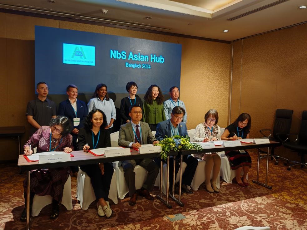 New partners in South and Southeast Asia join the NbS Asian Hub cooperation network - Story | IUCN
